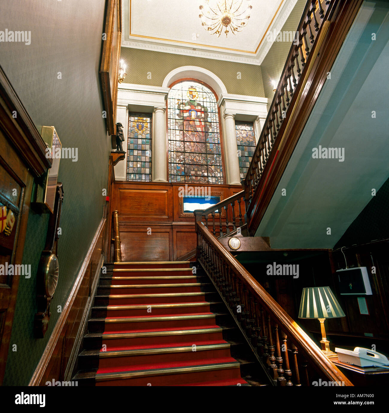 Main staircase at HAC Hourable Artillery company building City of ...