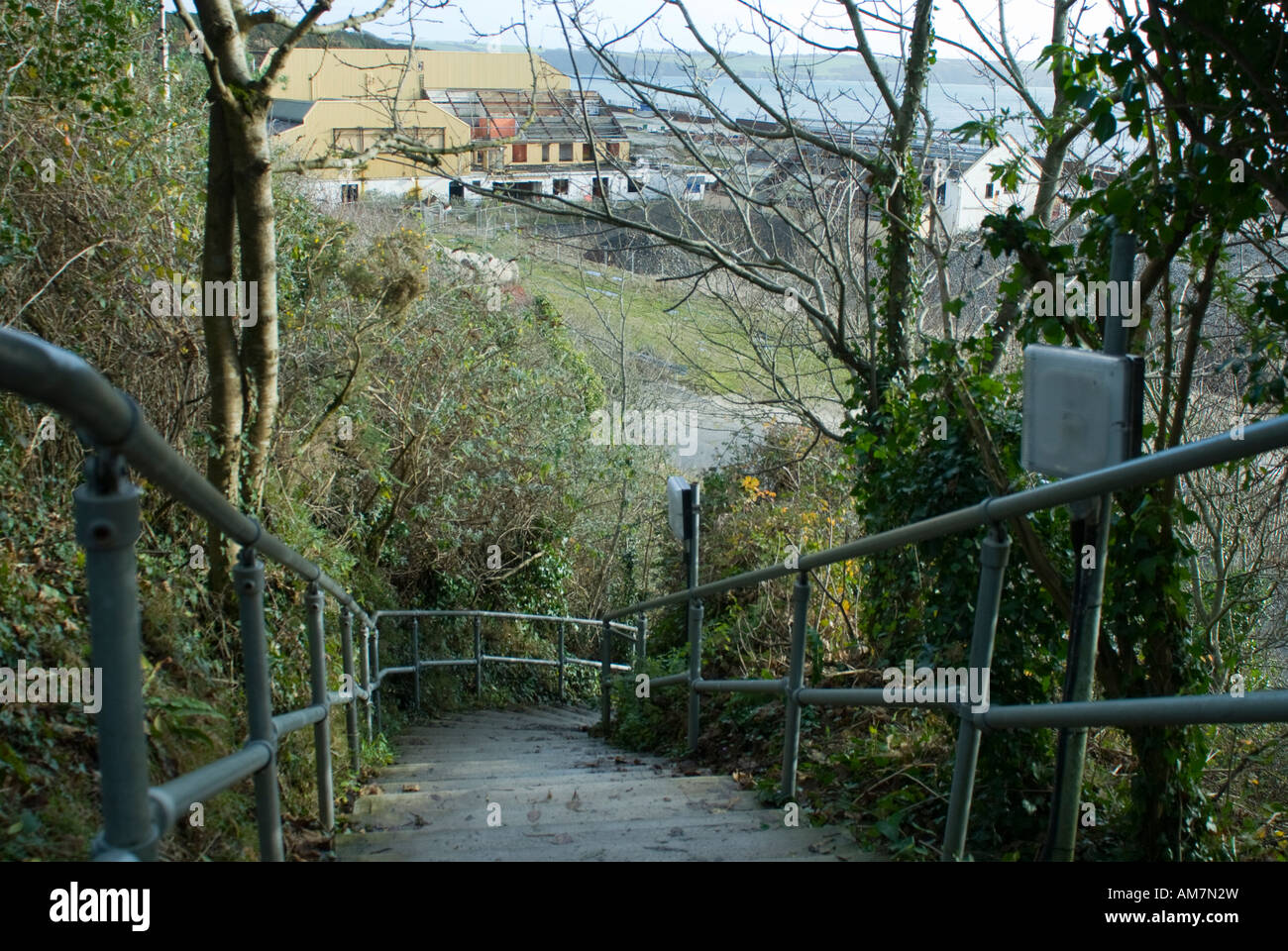 Cornwall Collisium Carlyon Bay Stock Photo - Alamy