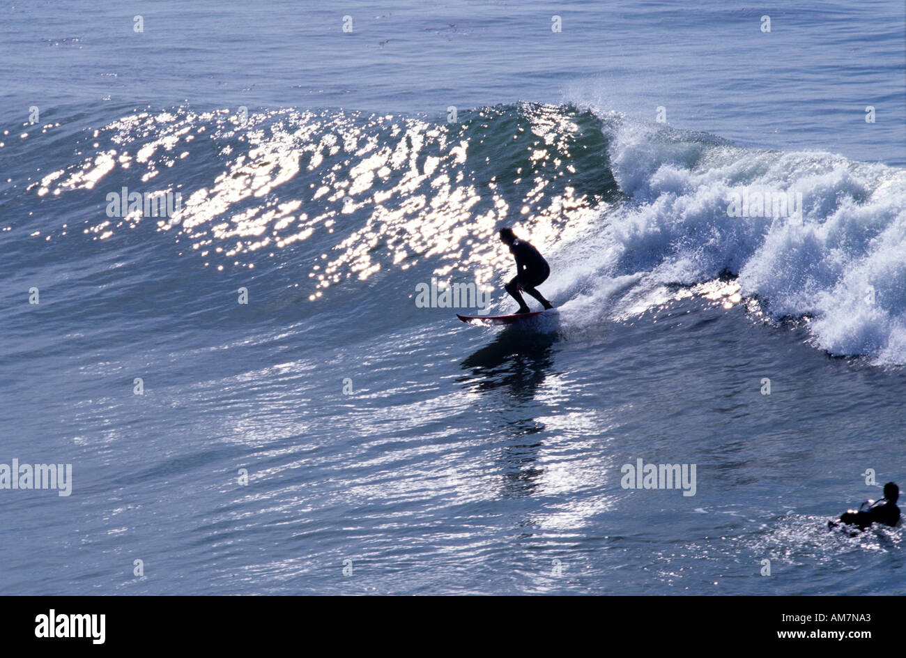 Santa surfing competition hi-res stock photography and images - Alamy