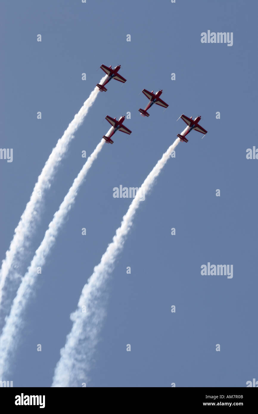 Royal jordanian falcons display team hi-res stock photography and ...