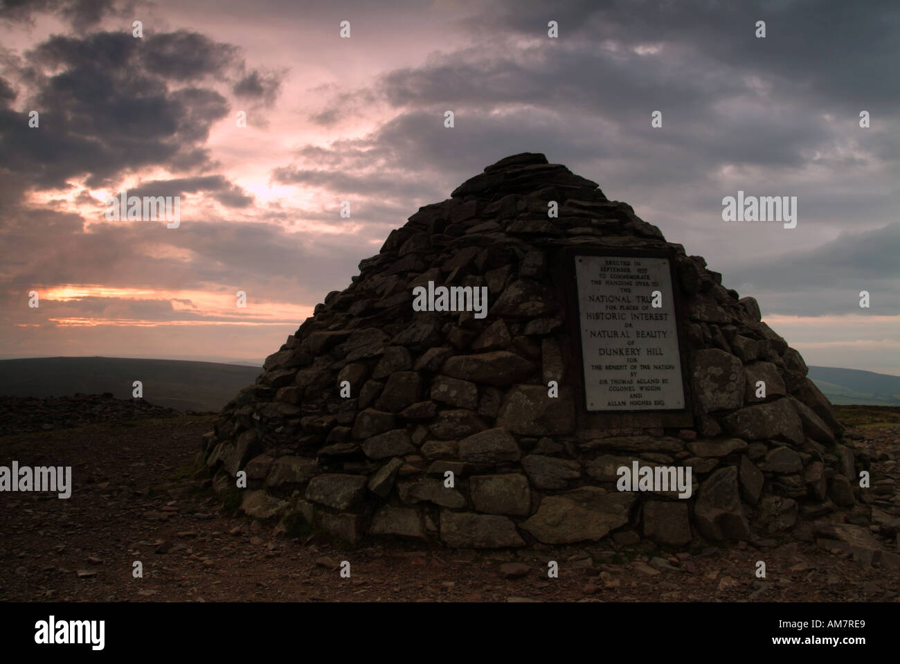 Dunkery beacon cairn hi-res stock photography and images - Alamy