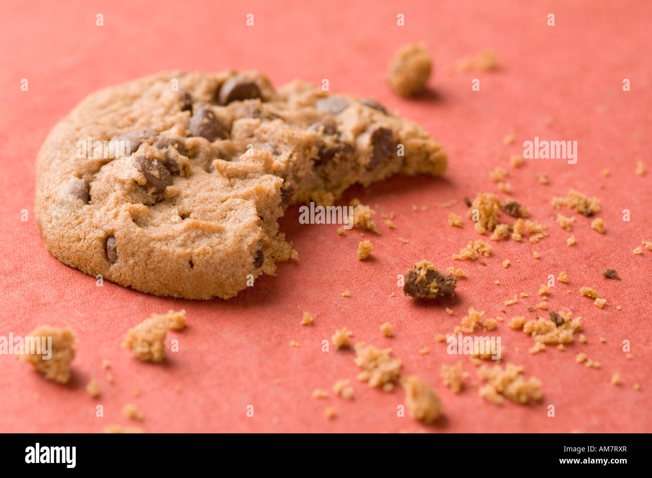 Close-up of a broken brown biscuit Stock Photo - Alamy