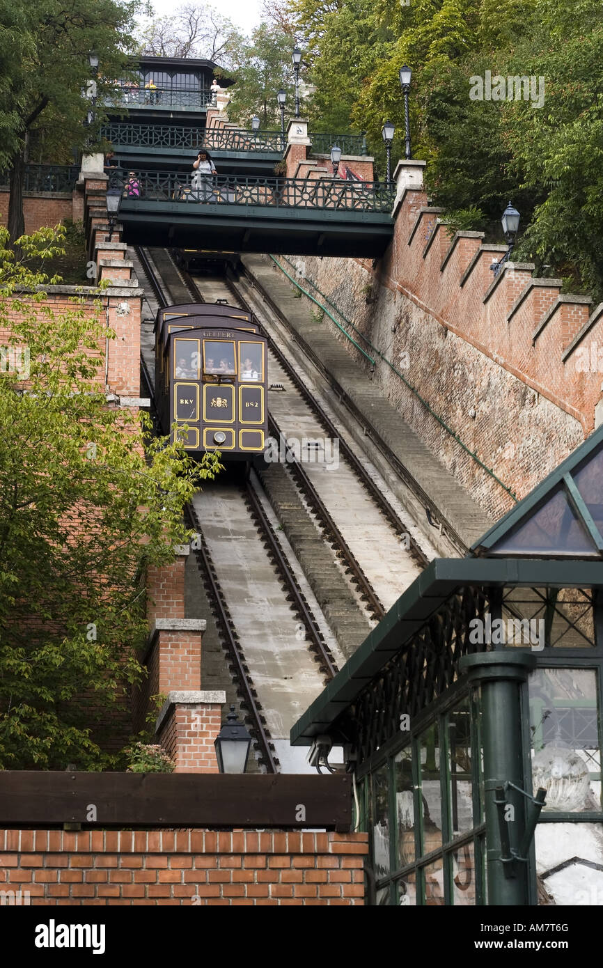 Budapest funicular cable cars hi-res stock photography and images - Alamy