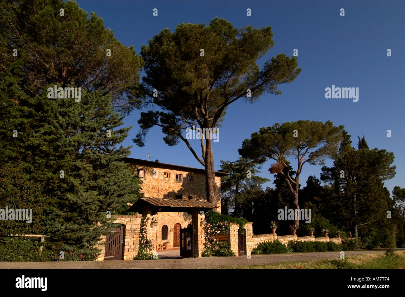 Tuscany italy fattoria valle hi-res stock photography and images - Alamy