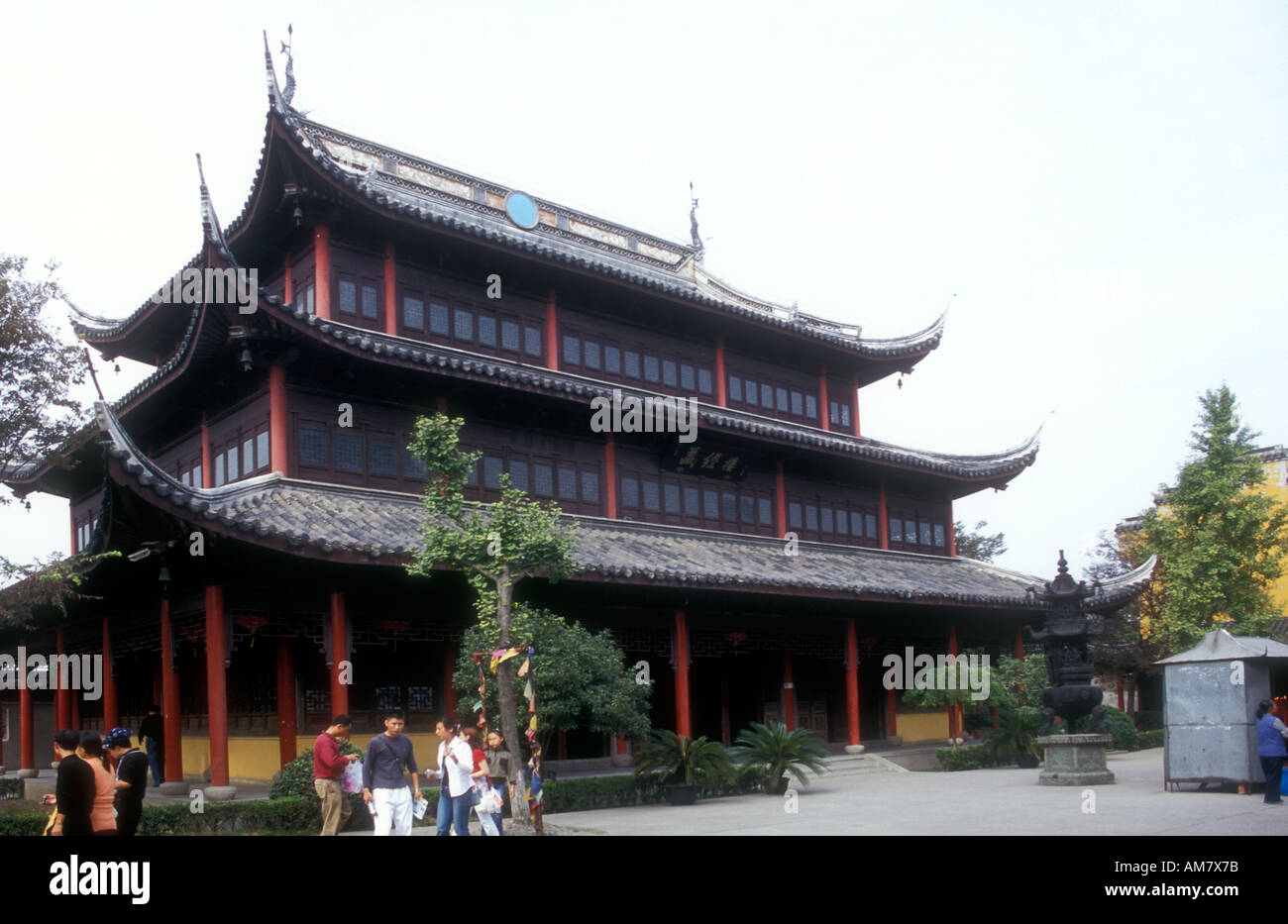 China landscape temple hi-res stock photography and images - Alamy