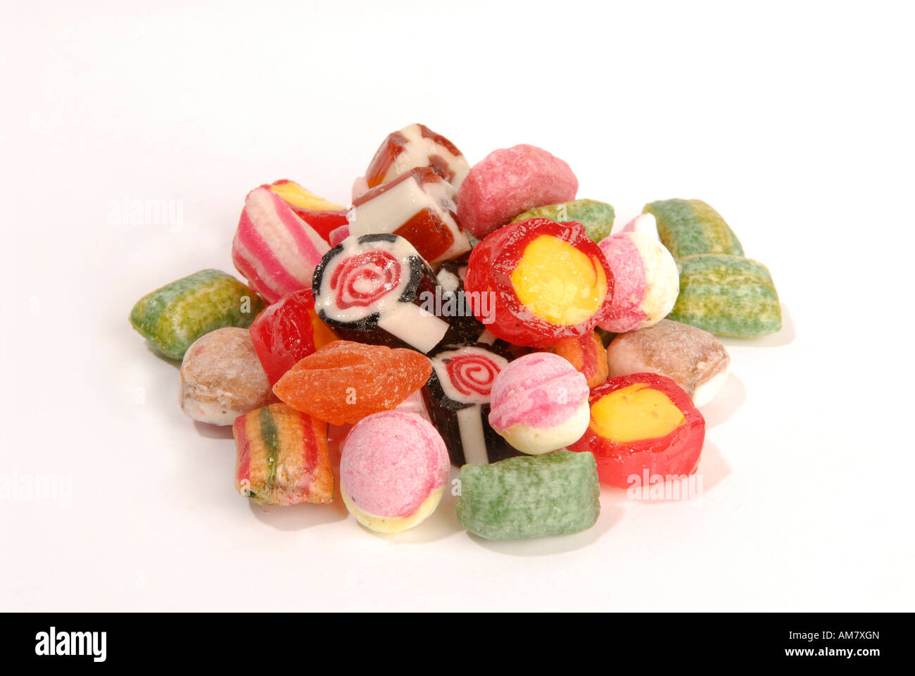 Variety of colorful candies Stock Photo - Alamy