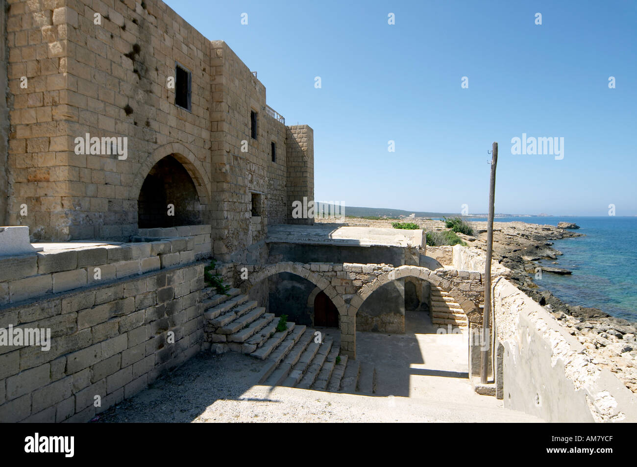 Apostolos Andreas Greek Orthodox monastery Karpas Peninsula Northern ...
