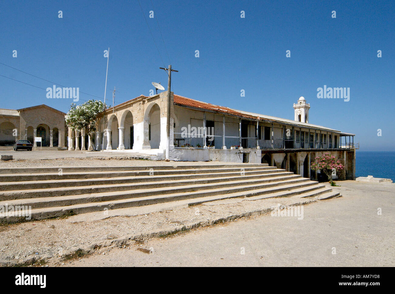 Apostolos Andreas Greek Orthodox monastery Karpas Peninsula Northern ...