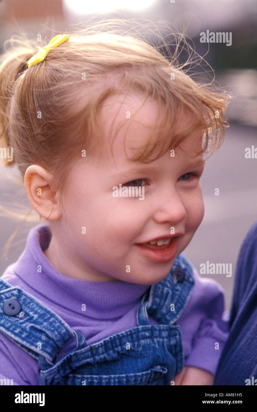 Girl (2-3) smiling Stock Photo - Alamy