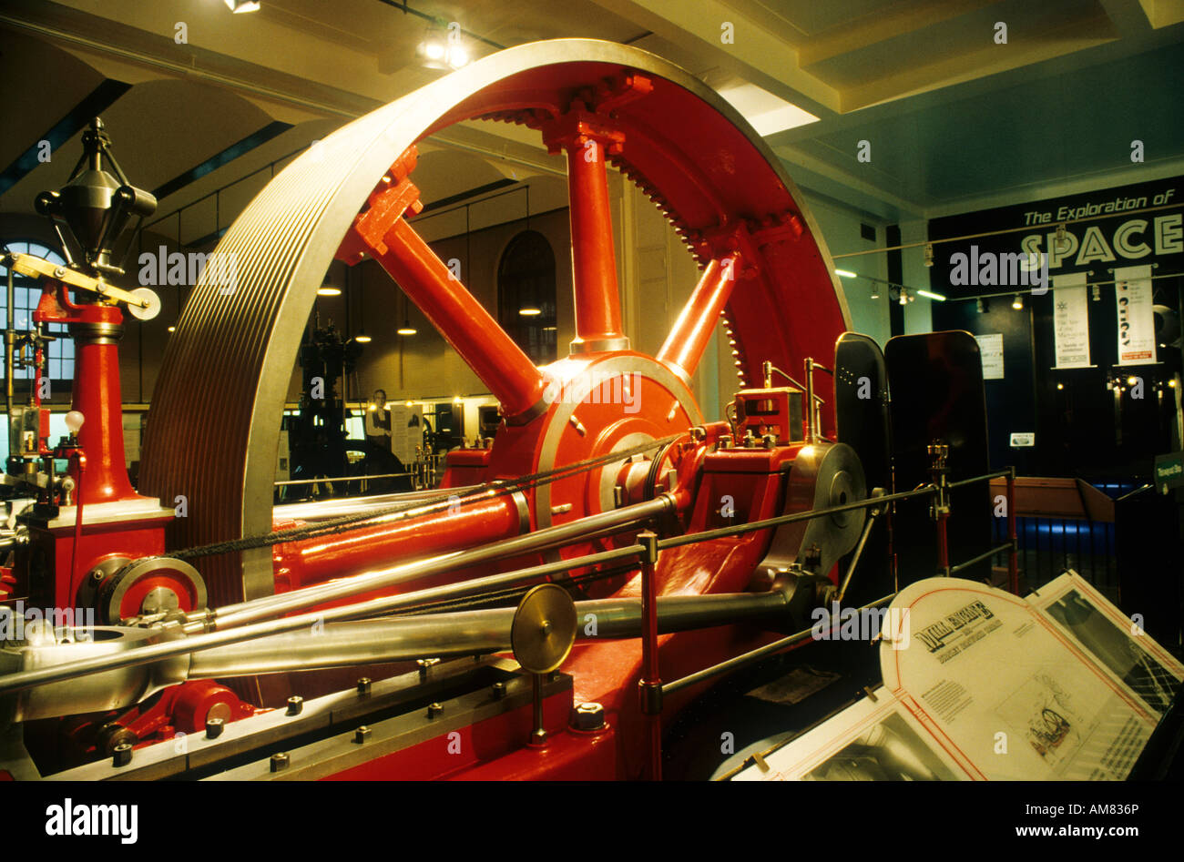 Science Museum Kensington London interior exhibit England UK Victorian ...