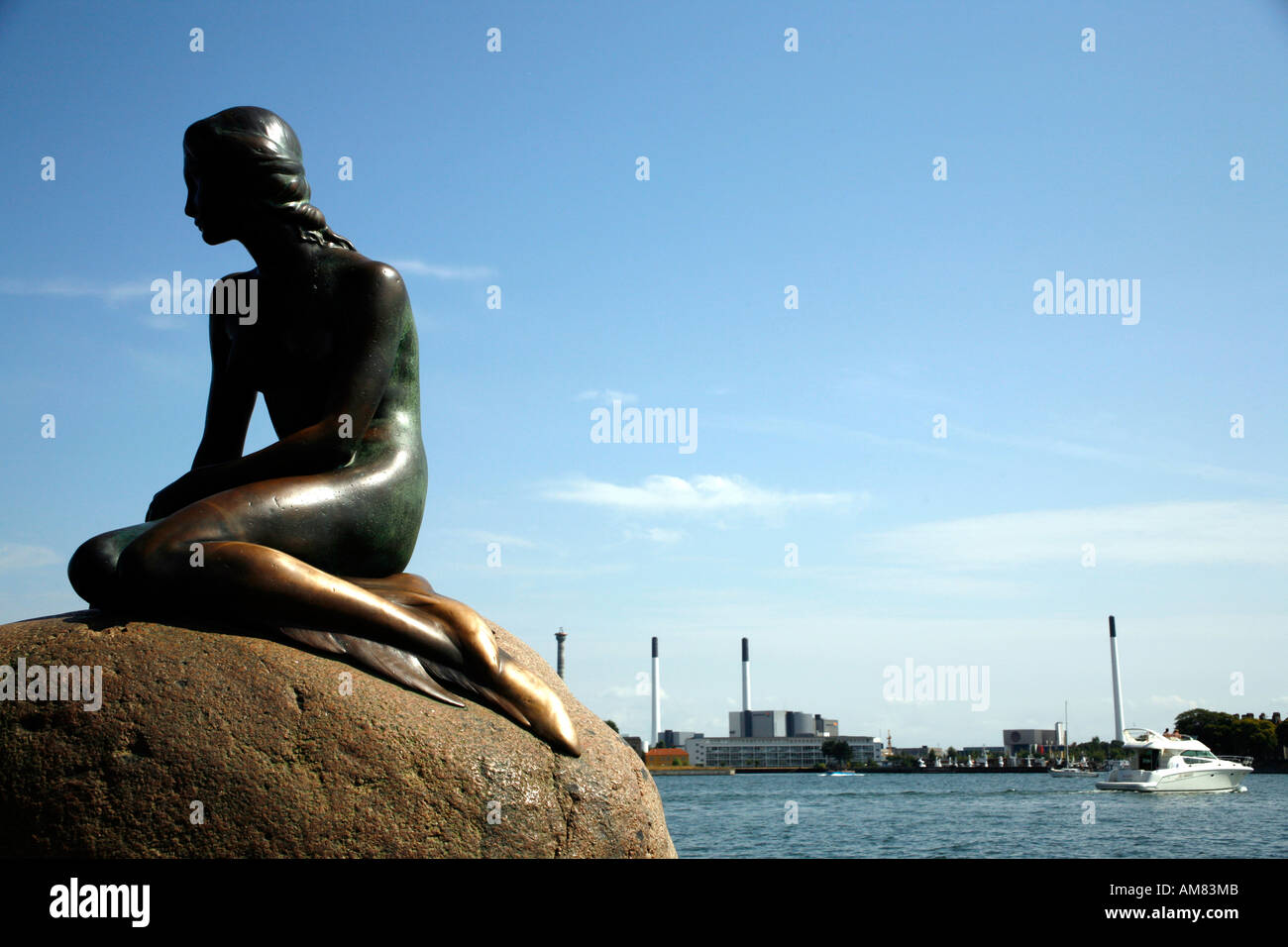 The Little Mermaid statue, Copenhagen, Denmark Stock Photo - Alamy