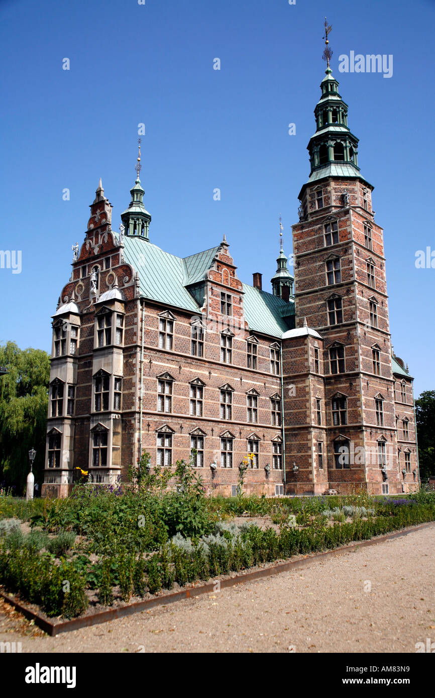 Rosenborg Castle and Palace in Copenhagen Denmark Stock Photo - Alamy