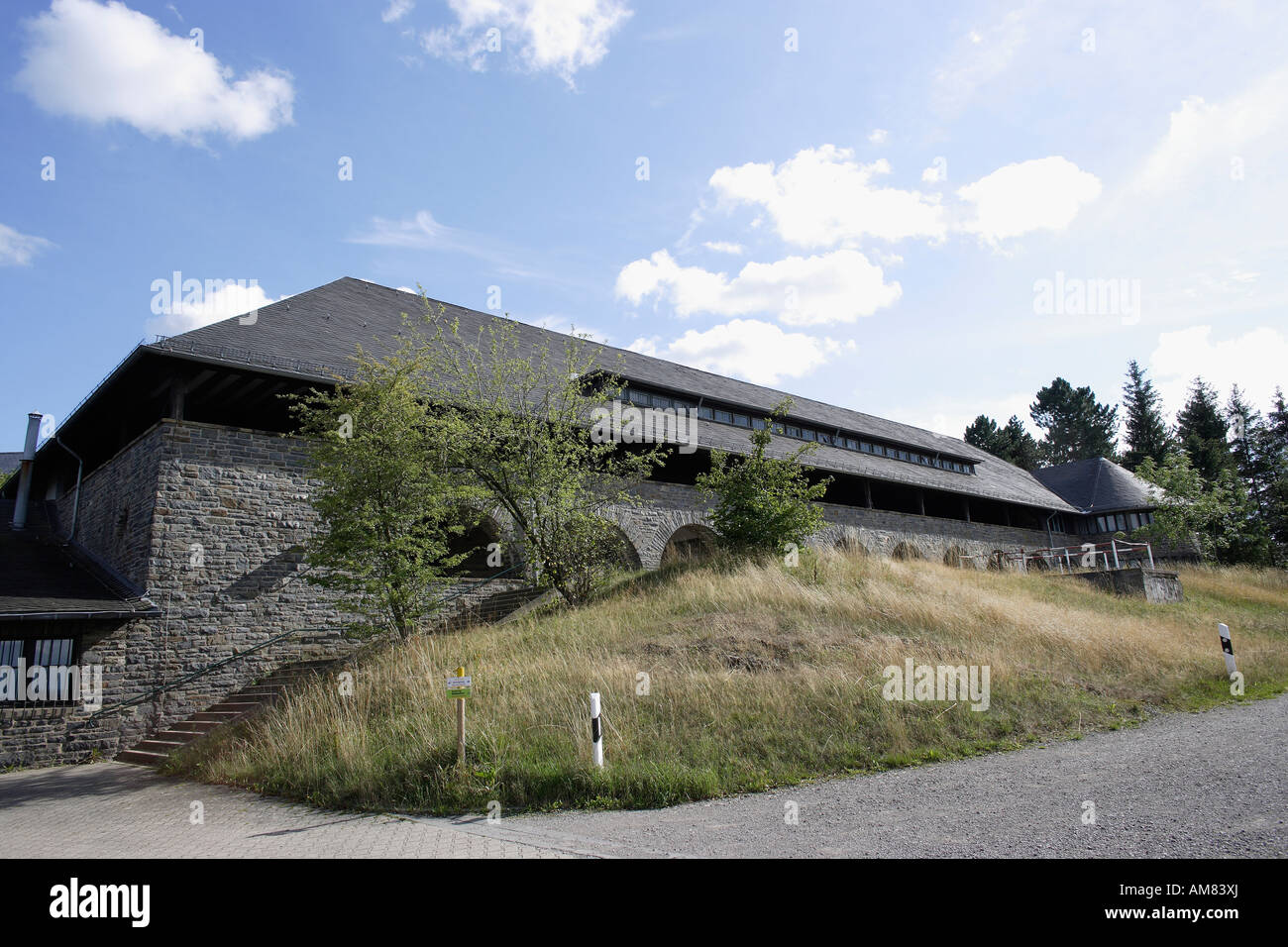 One-time NS-Ordensburg Vogelsang, North Rhine-Westphalia, Germany Stock ...