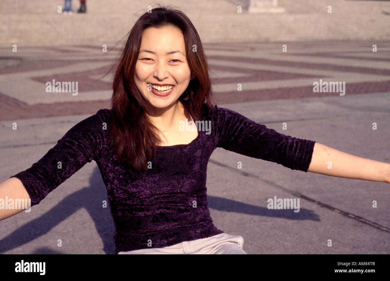 Enjoying enjoyment portraiture fashion hi-res stock photography and ...