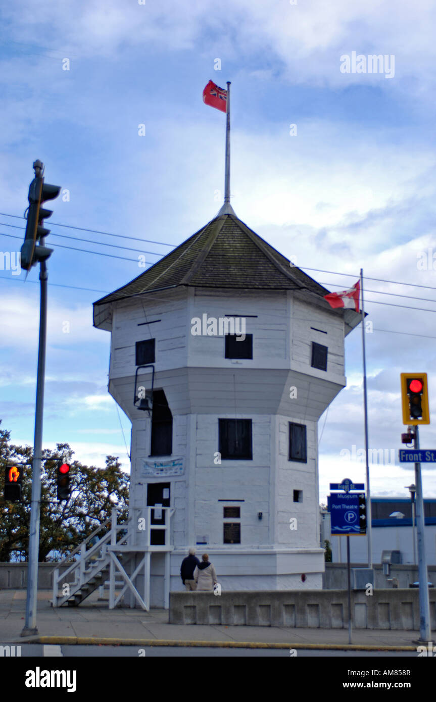 The 150 year old Hudson Bay Bastion in Nanaimo Vancouver Island BC ...