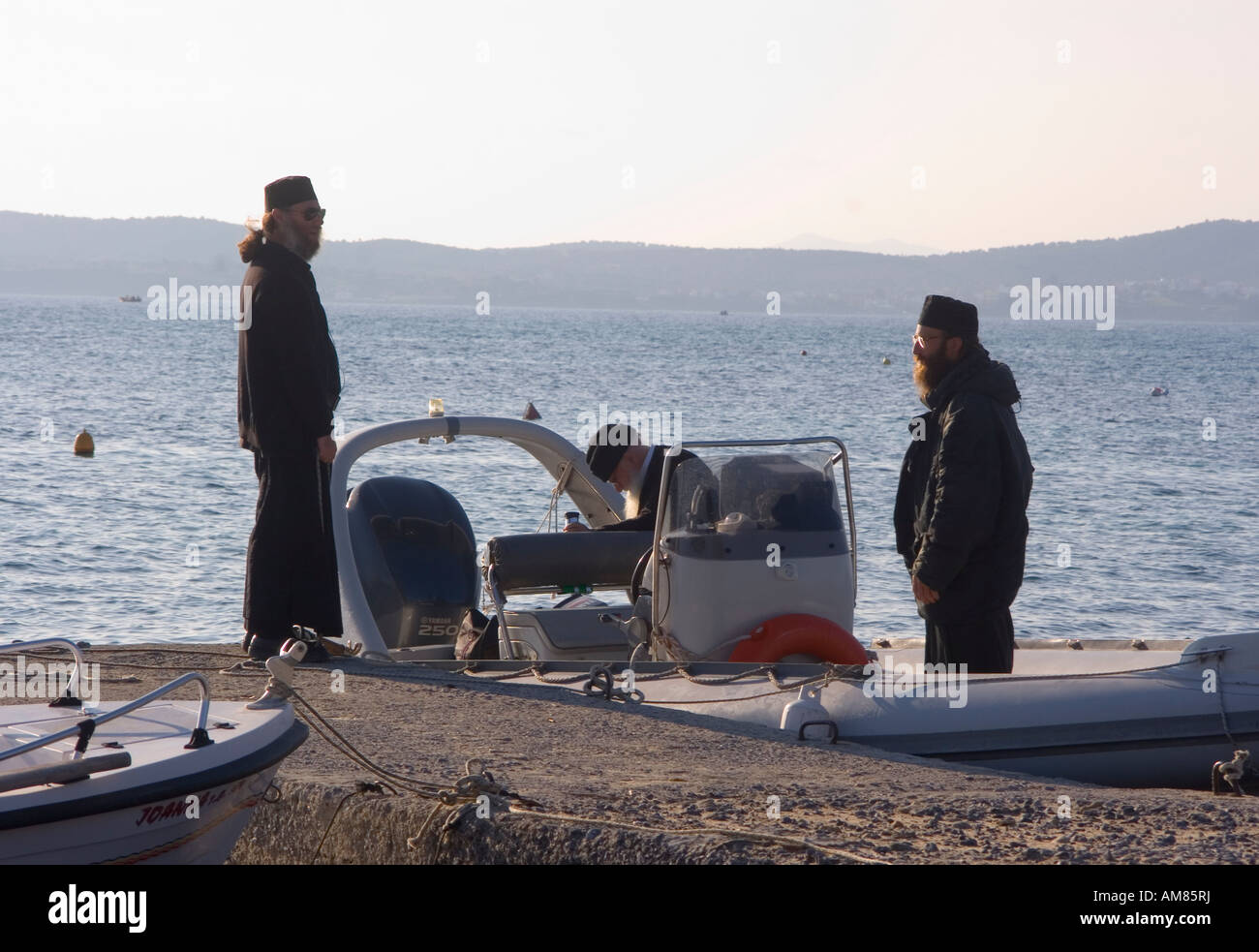 Two monks medieval hi-res stock photography and images - Alamy