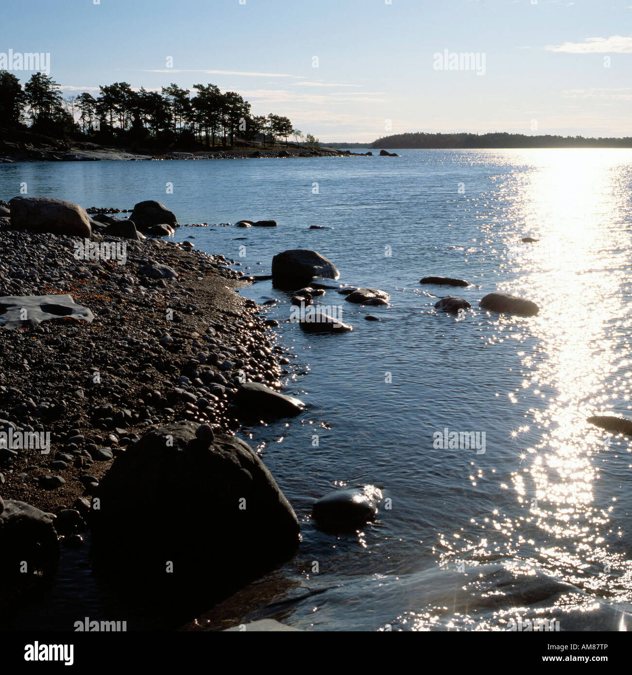 Coastal landscape, Vaestervik, Oestergoetland, Sweden Stock Photo - Alamy