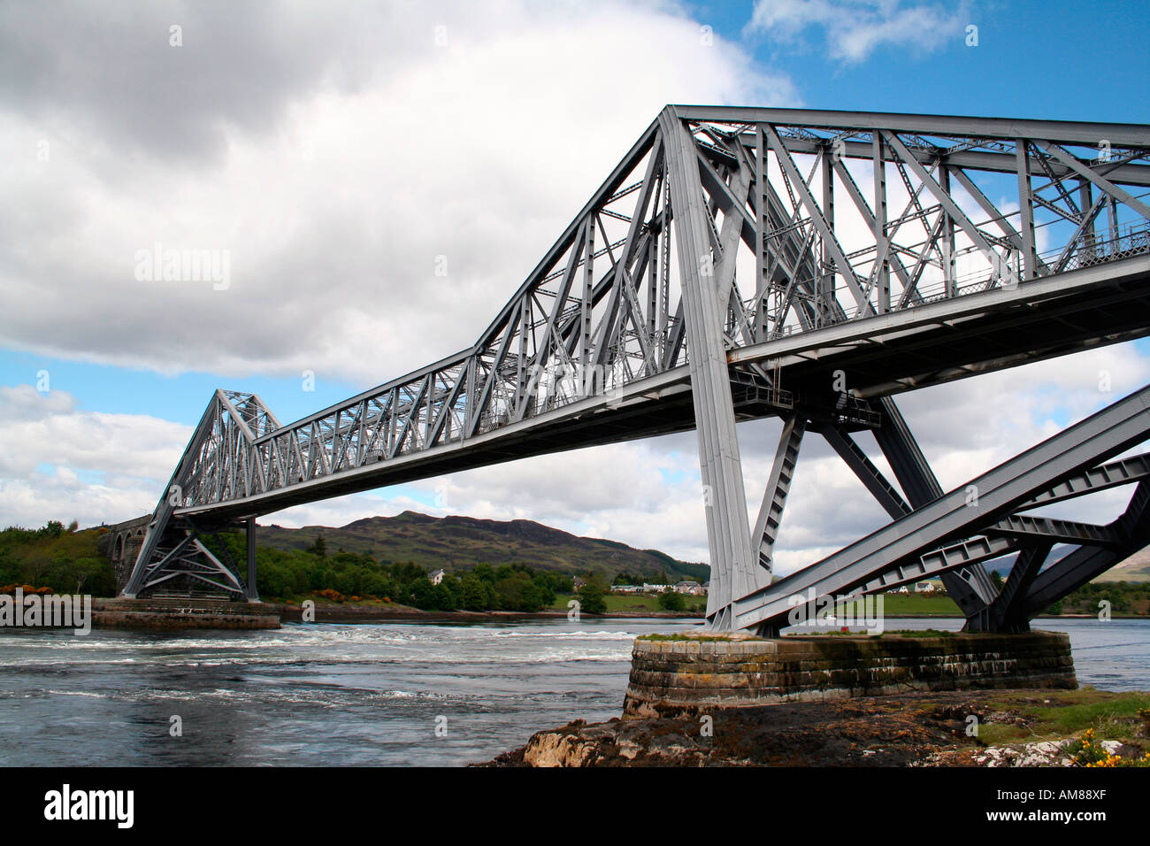 Connel Bridge near Oban, Argyll, West Coast of Scotland, UK Stock Photo ...