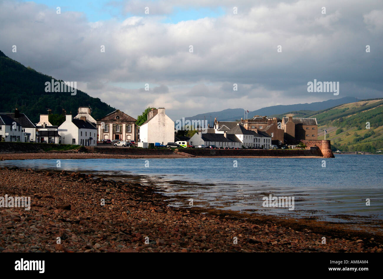 Pebble beach, Inverary, Argyll, West Coast Scotland, UK Stock Photo - Alamy