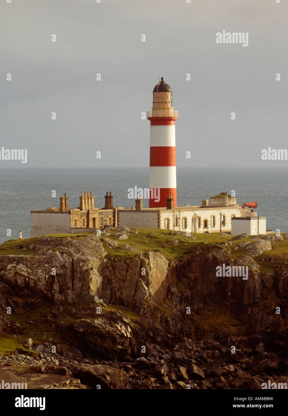 Eilean Glas Lighthouse, Isle of Scalpay, near Isle of Harris, Outer ...
