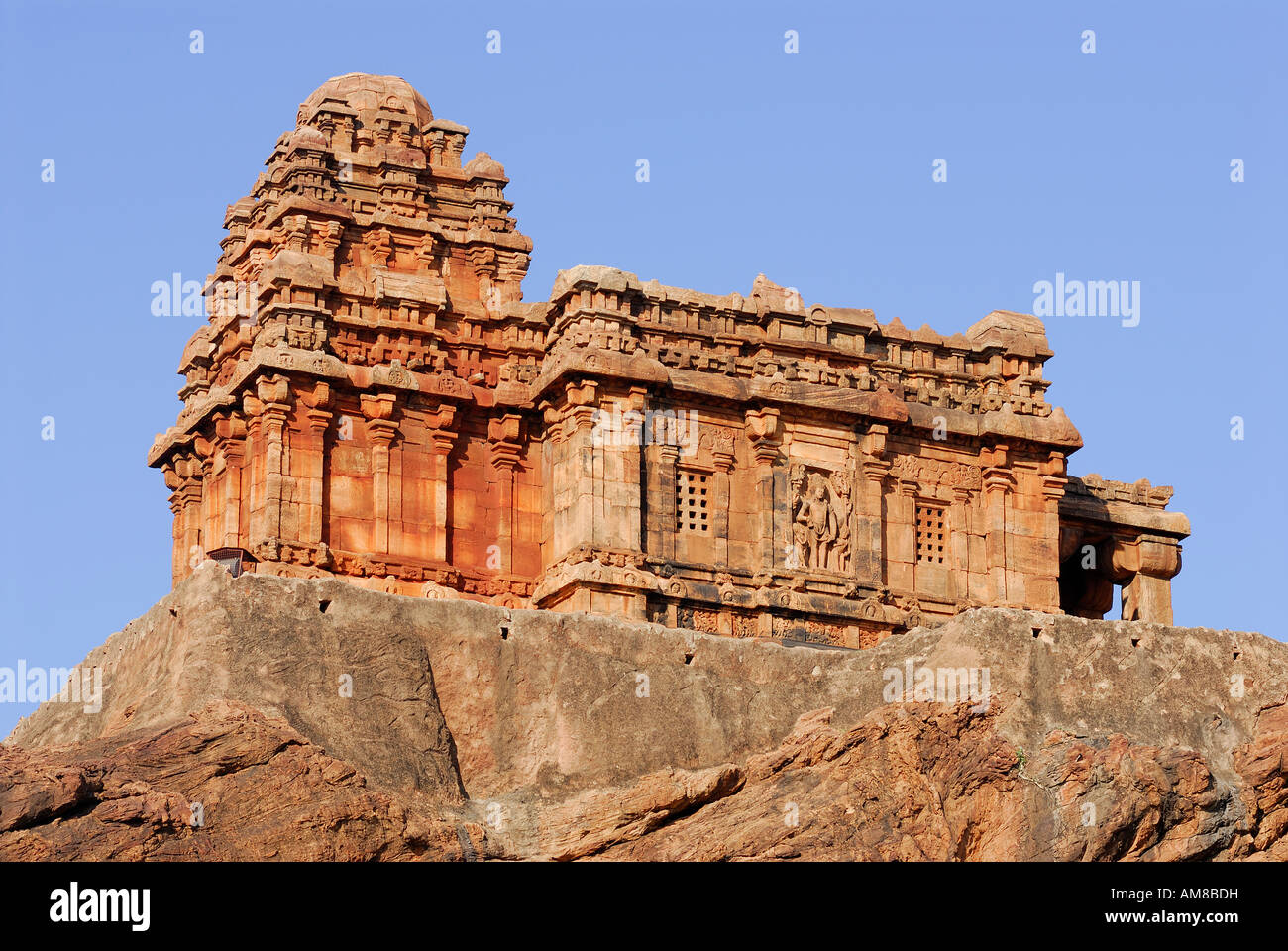 India, Karnataka, Badami, Malagatti Shivalaya temple Stock Photo - Alamy