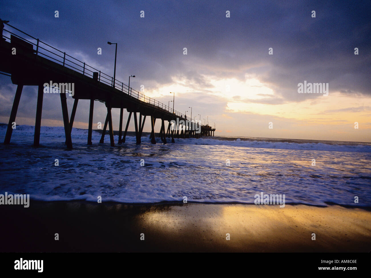 Hermosa Beach Pier Hermosa Beach California USA Stock Photo - Alamy