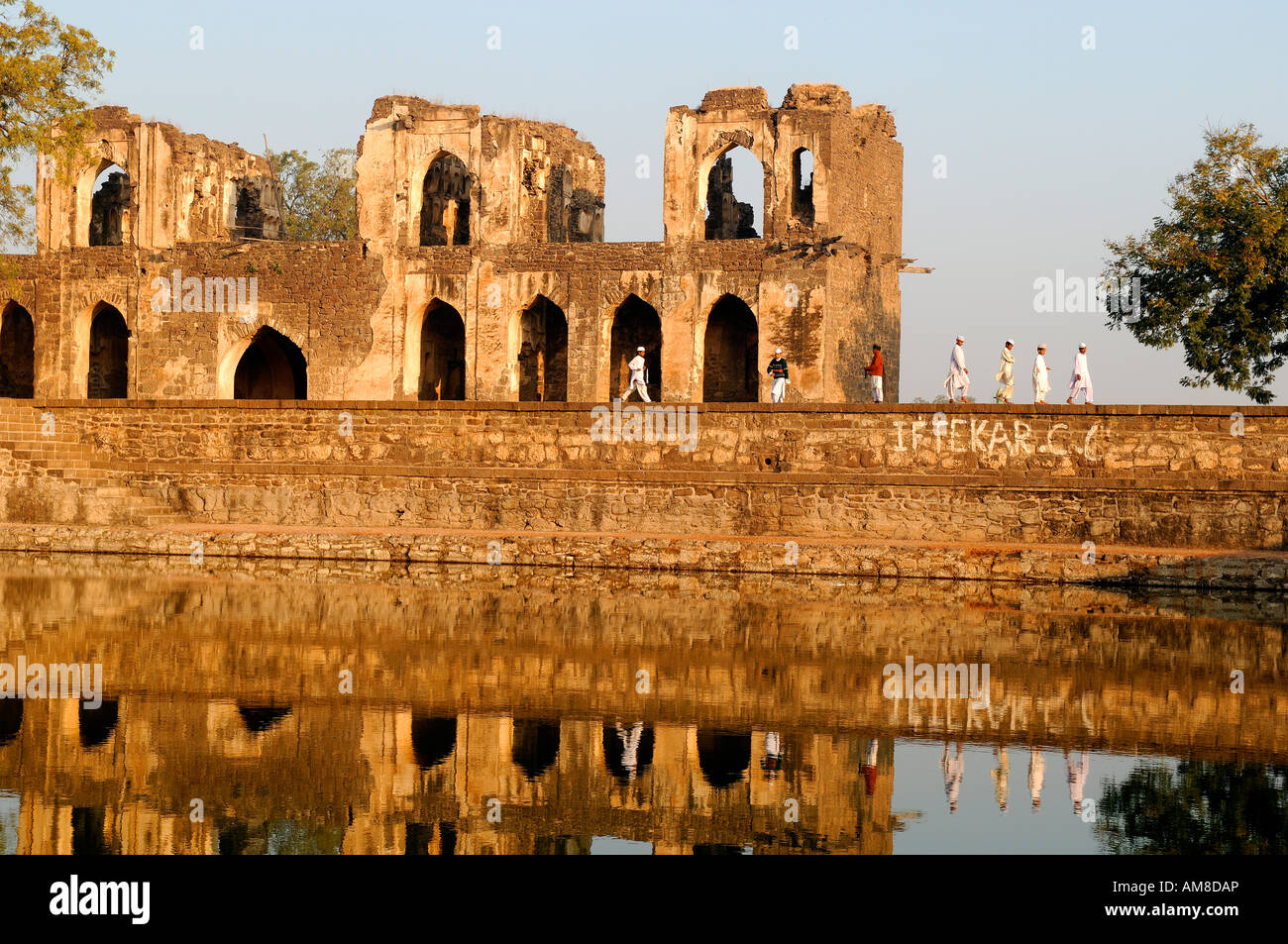 India, Karnataka, Bijapur, Asar Mahal, former courthouse Stock Photo ...