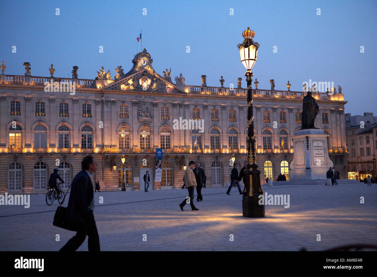 STANISLAS SQUARE NANCY FRANCE AT NIGHT Stock Photo - Alamy