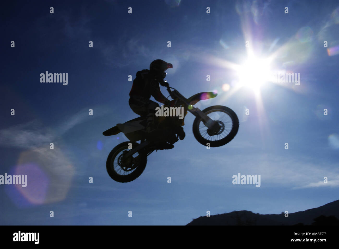 Motorcycle riders shadow hi-res stock photography and images - Alamy