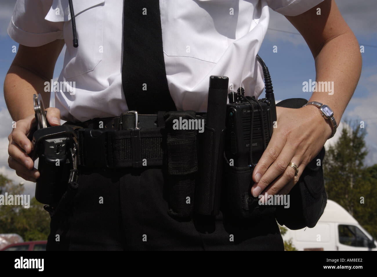 Police utility belt hi-res stock photography and images - Alamy