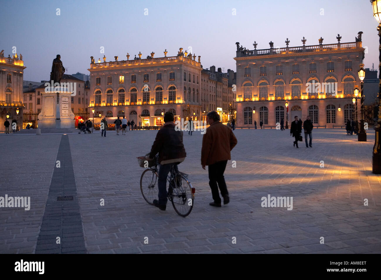 STANISLAS SQUARE NANCY FRANCE AT NIGHT Stock Photo - Alamy