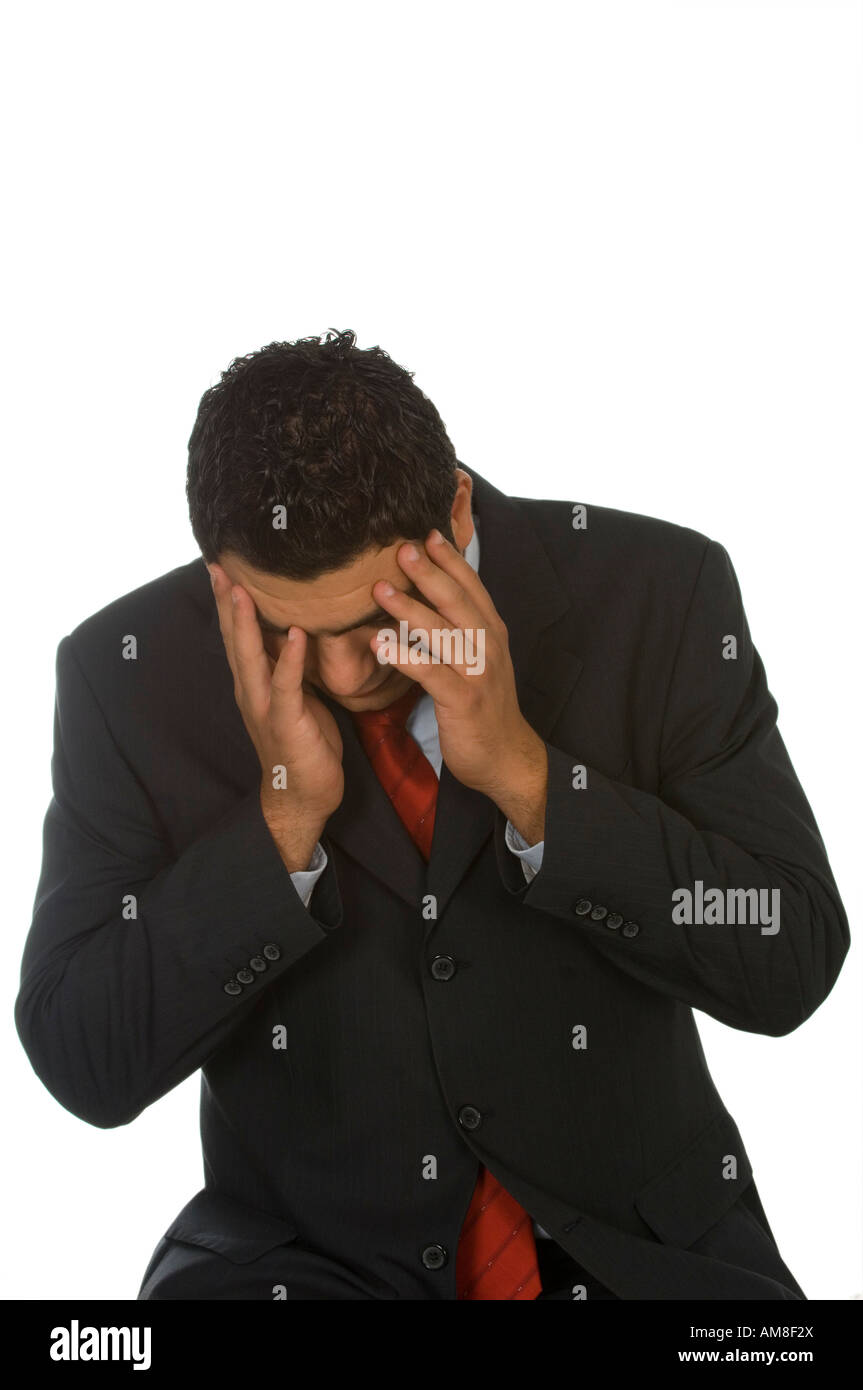 Dejected man suit hi-res stock photography and images - Alamy