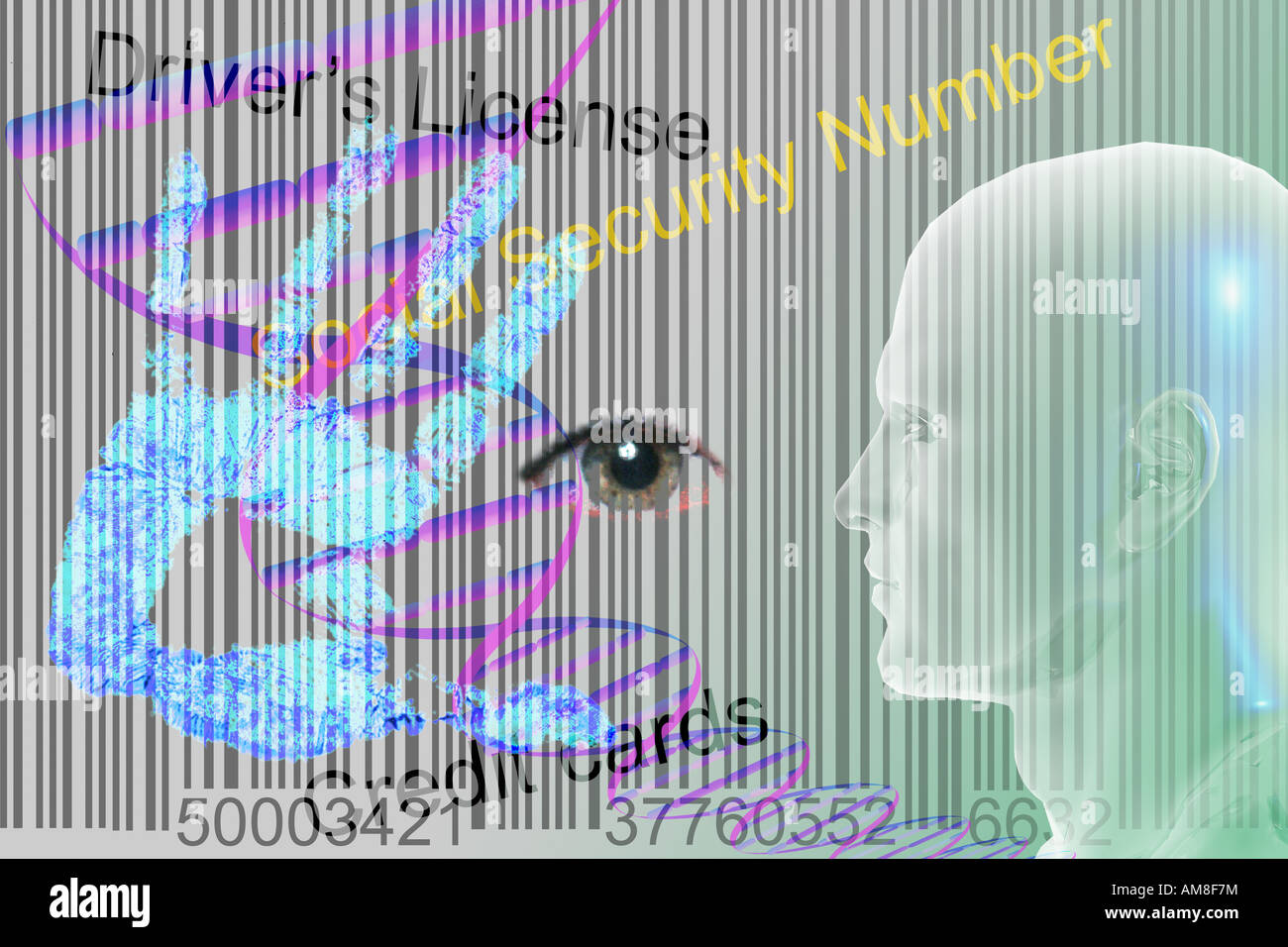 Human dna barcode hi-res stock photography and images - Alamy