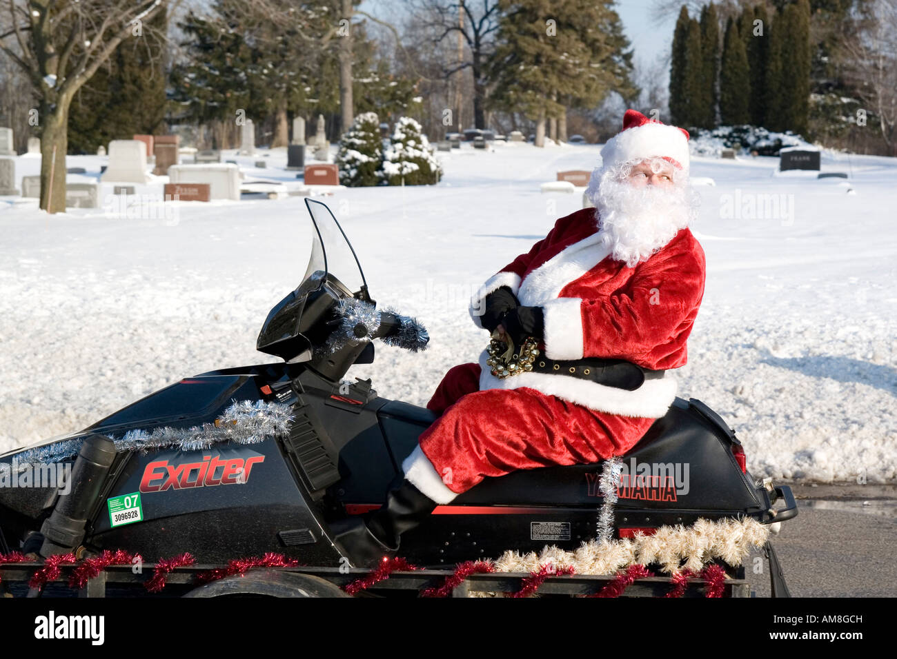 Wisconsin USA The Germantown Christmas parade December 2006 Stock Photo ...