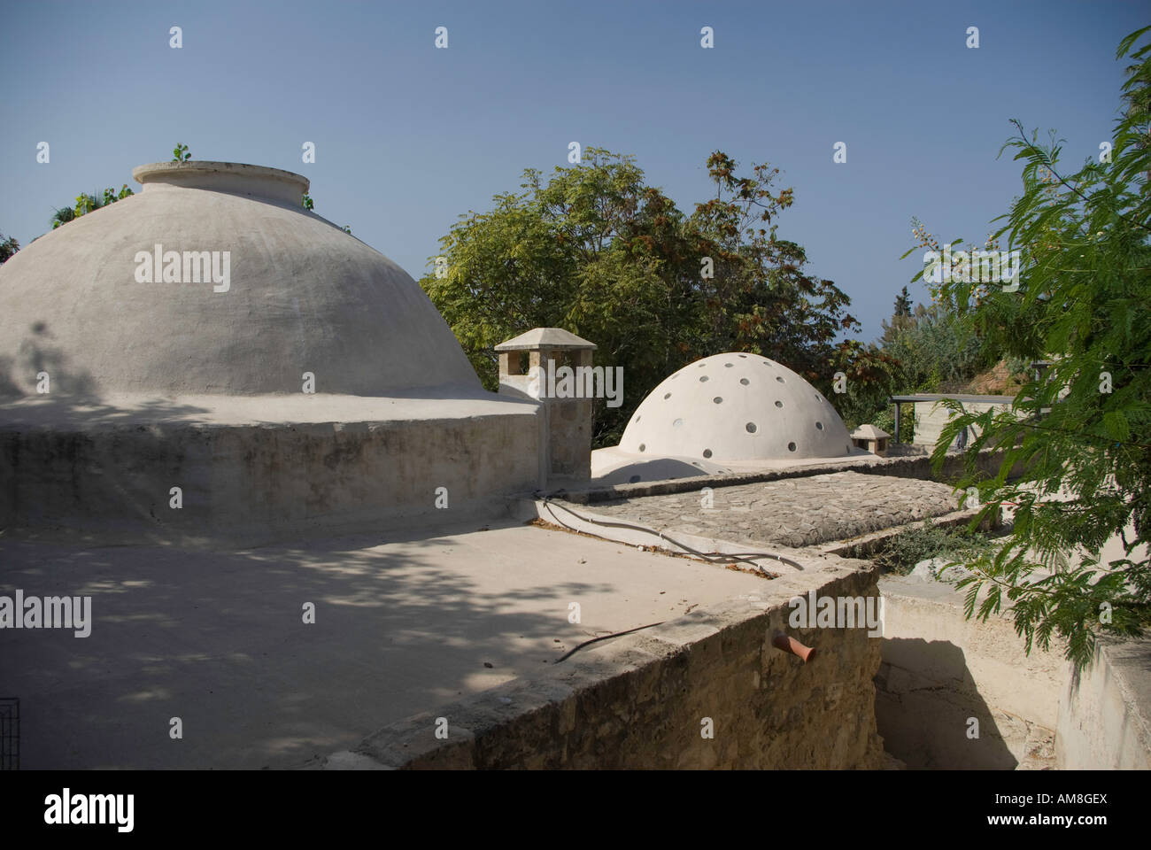 Ottoman built Turkish baths in Paphos town centre, Cyprus Stock Photo ...