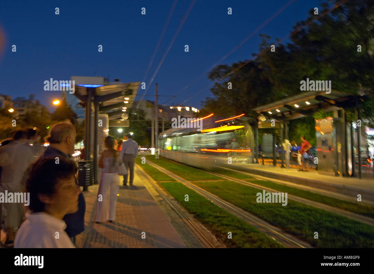 Athens and the tram hi-res stock photography and images - Alamy