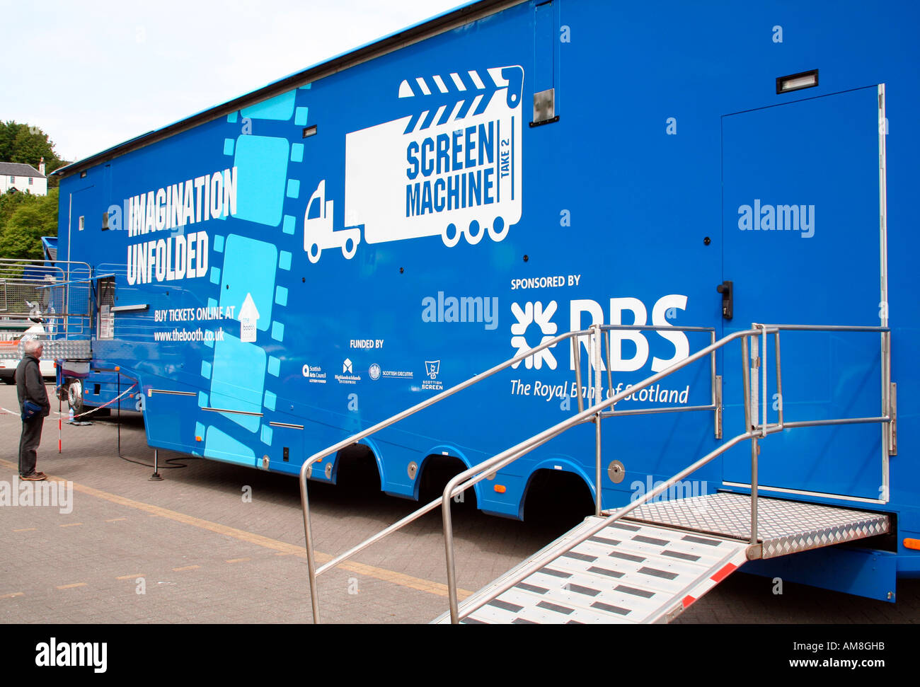 Screen machine cinema scotland hi-res stock photography and images - Alamy