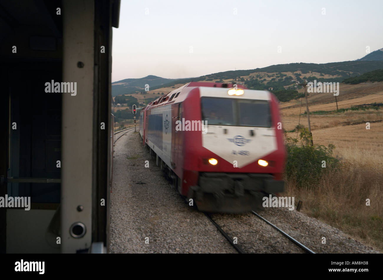 Hellenic trains hi-res stock photography and images - Alamy