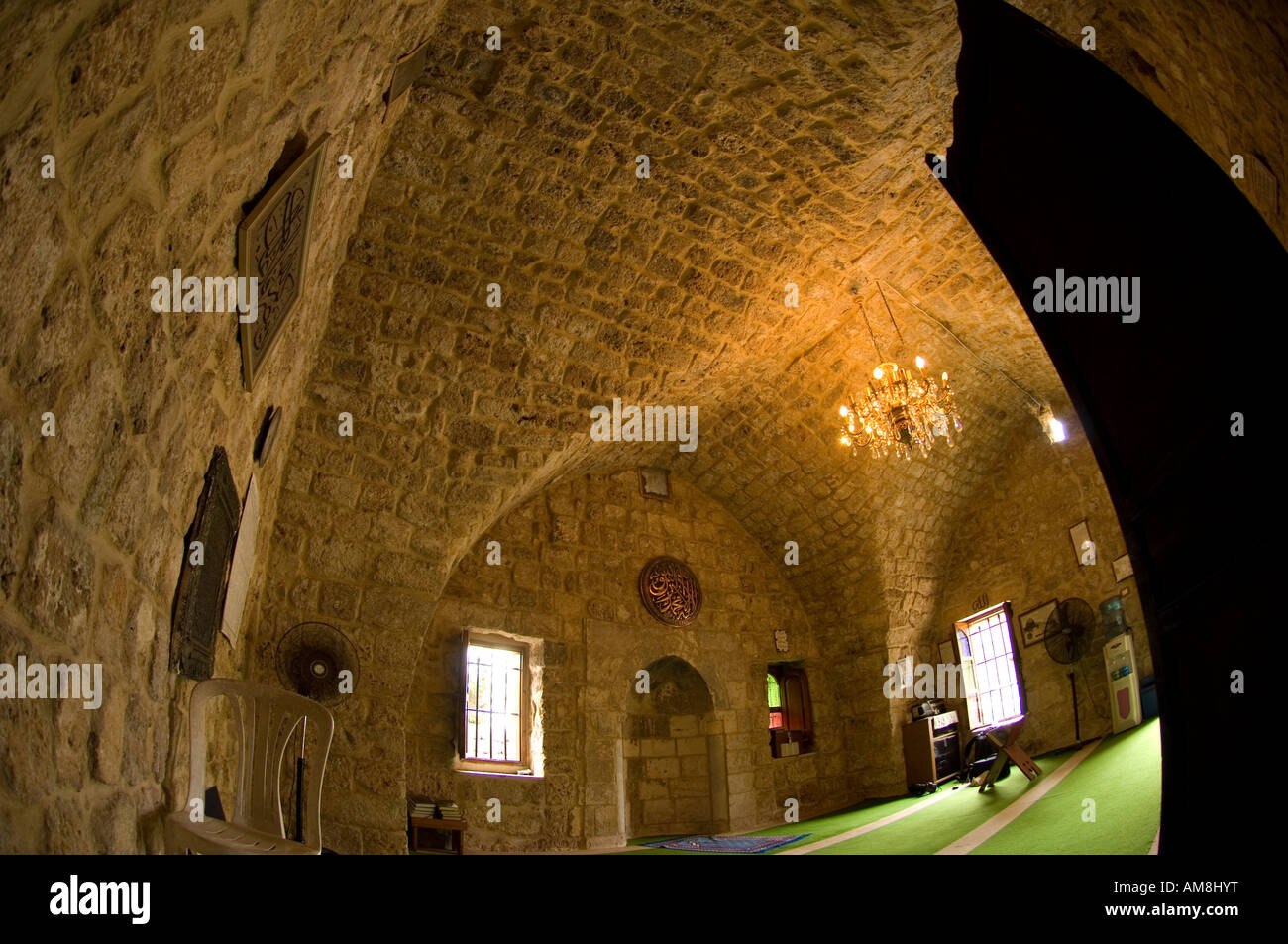 Interiors of an old mosque Byblos Lebanon Stock Photo - Alamy