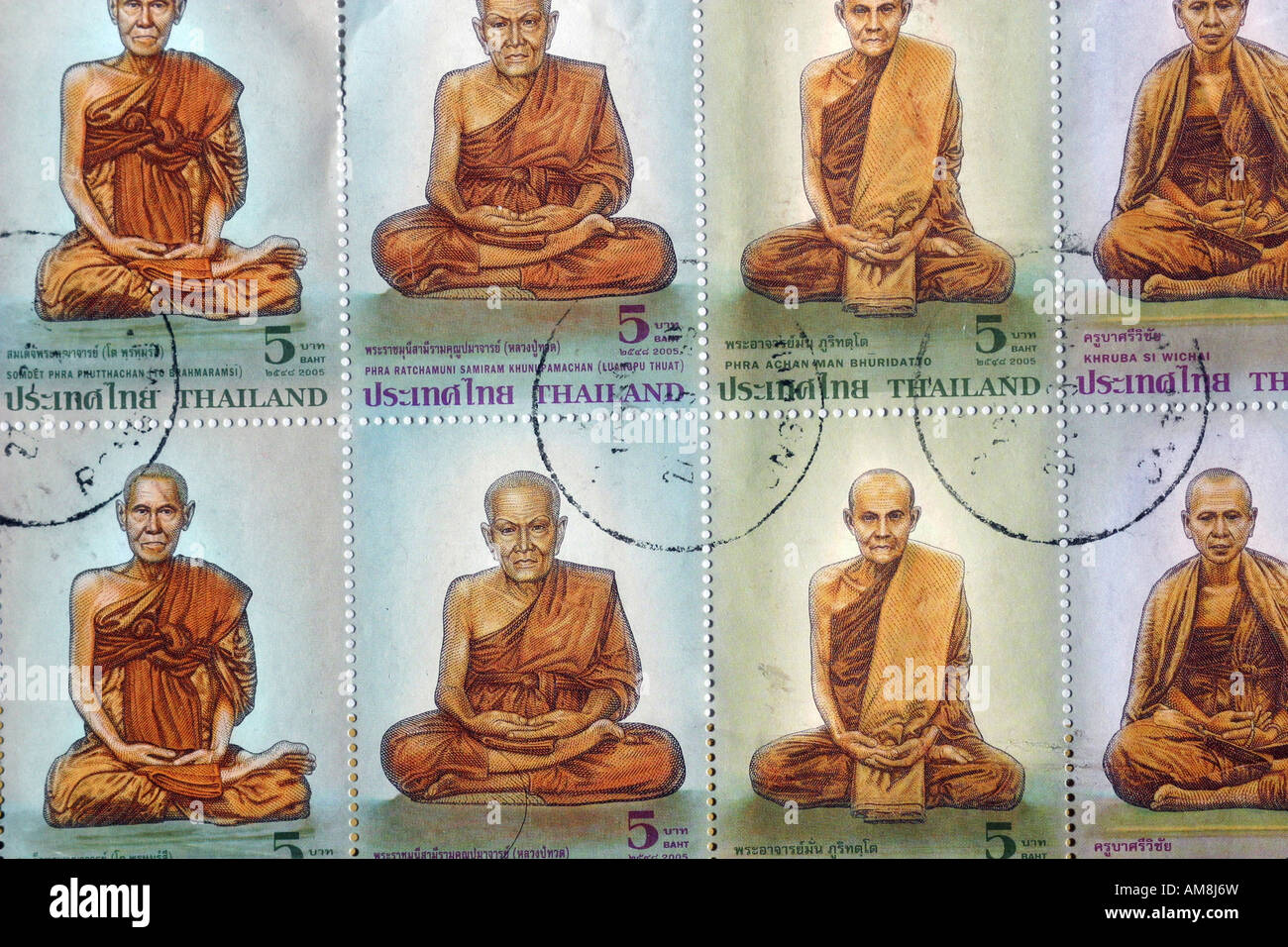 Postage stamp thailand hi-res stock photography and images - Alamy