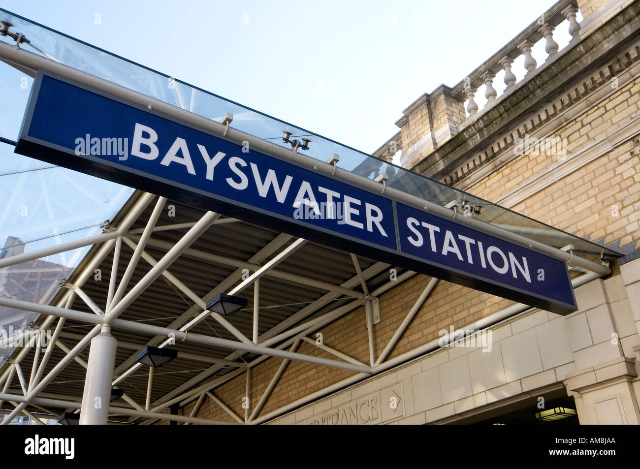 Bayswater Underground Station London W2 England Stock Photo - Alamy