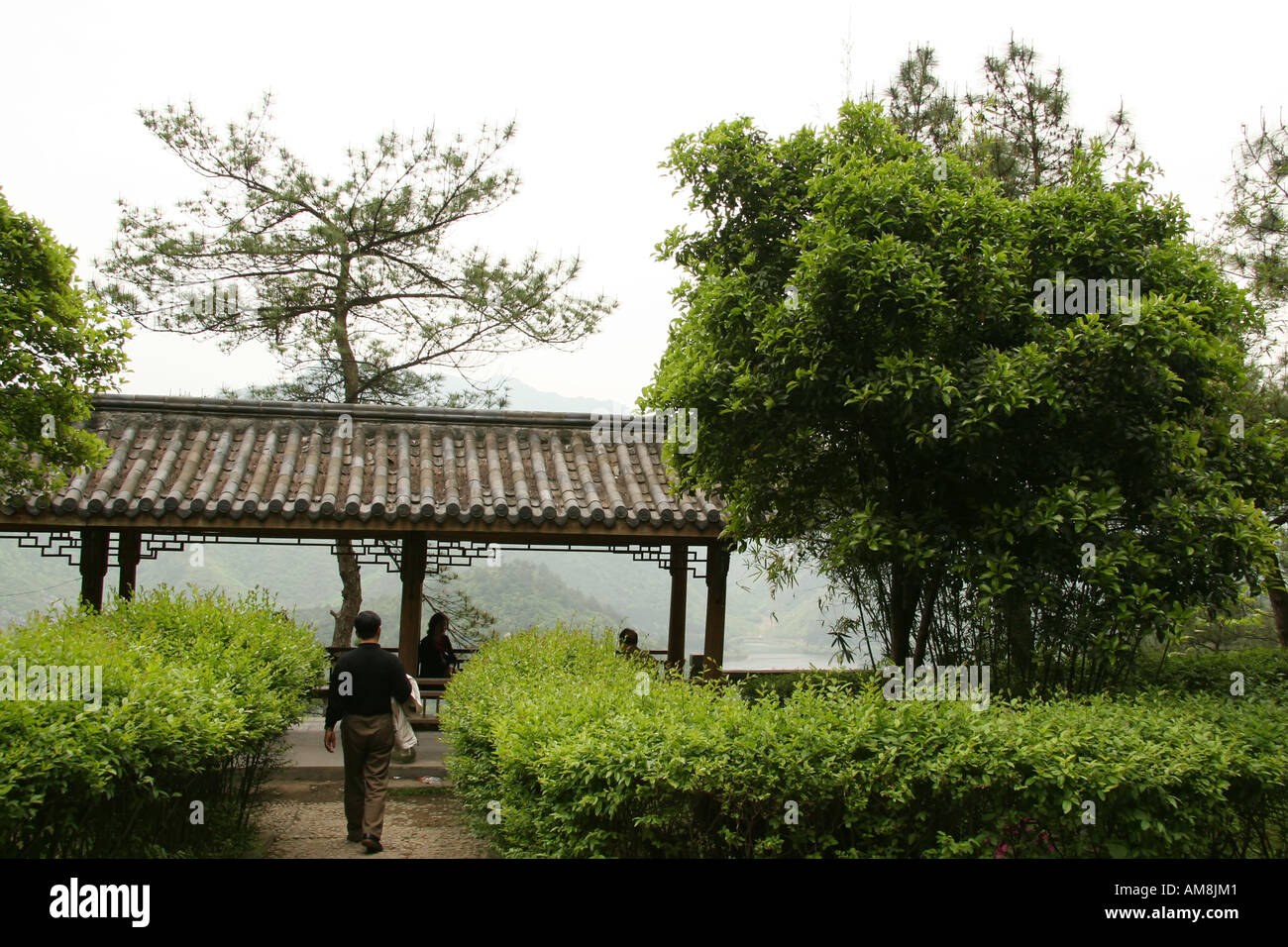 Overlook at Jiuxiao Biyun Dong Cave Sky Cave or Jade Cloud Cave Near ...