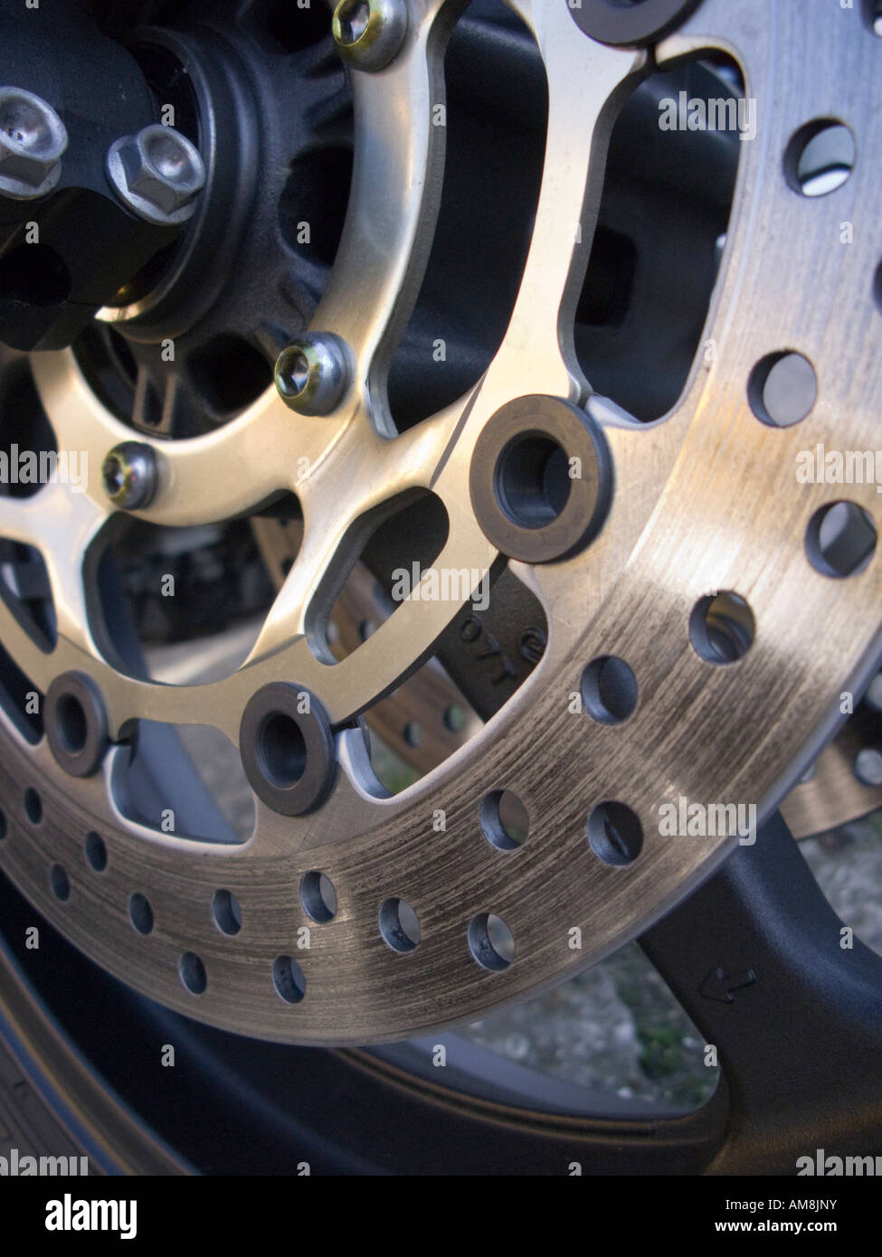 motor bike brakes Stock Photo - Alamy