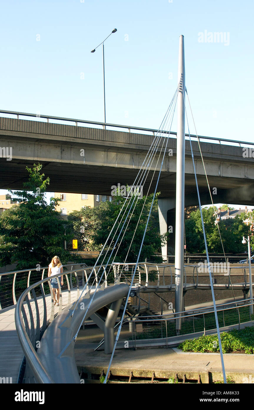 Pedestrian Bridge Sidell Gibson Architects Paddington Basin London W2 ...
