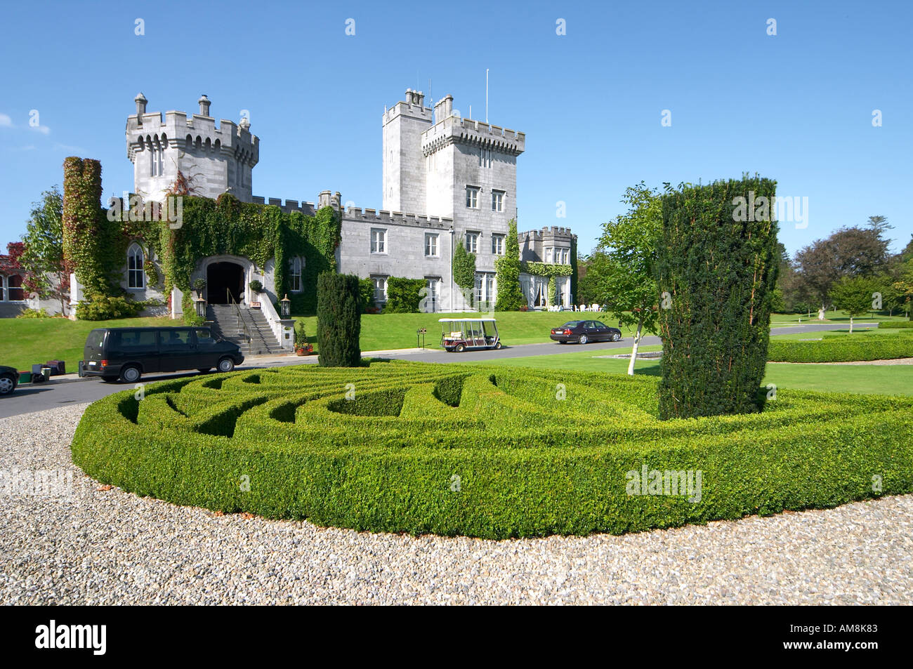Dromoland Castle Hotel and gardens Co Clare Ireland Stock Photo - Alamy