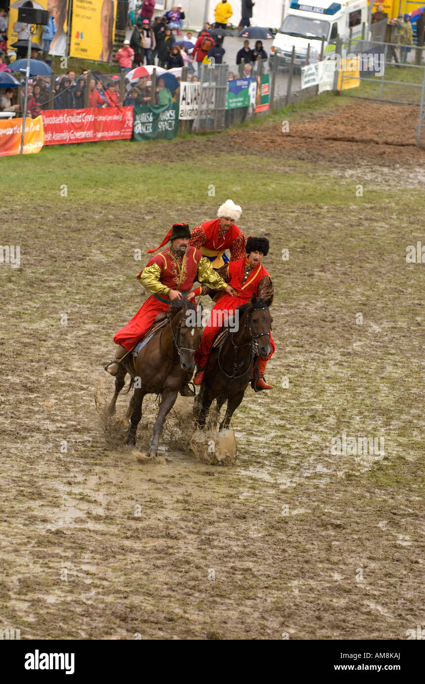 Cossack riders display their skills at The Royal Welsh Agricultural ...
