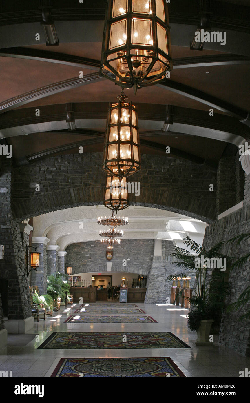 Banff Springs Hotel Banff National Park Alberta Canada Stock Photo - Alamy