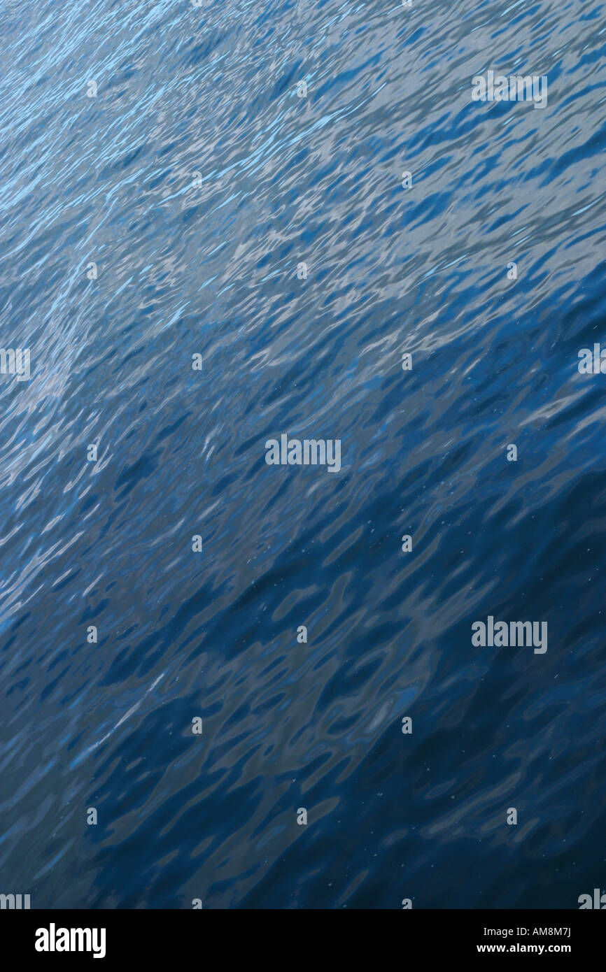 Blue water surface texture Stock Photo - Alamy