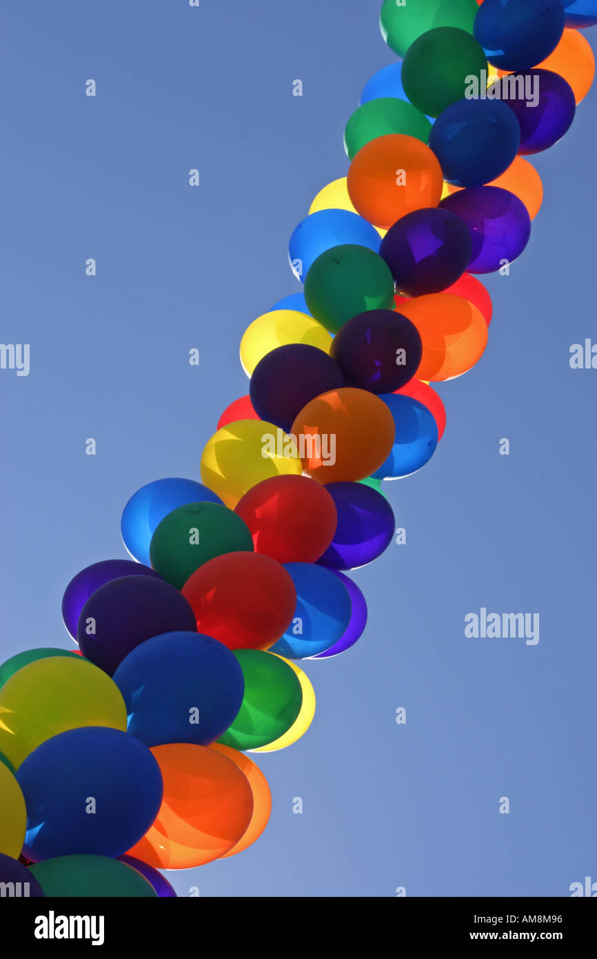 Vivid balloons hi-res stock photography and images - Alamy