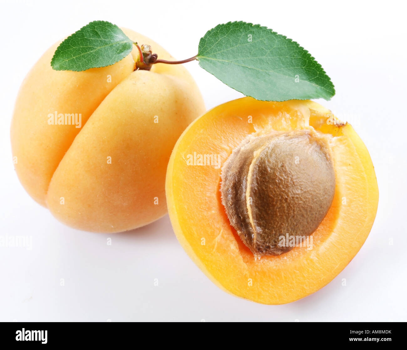 A fruit is an apricot Stock Photo - Alamy